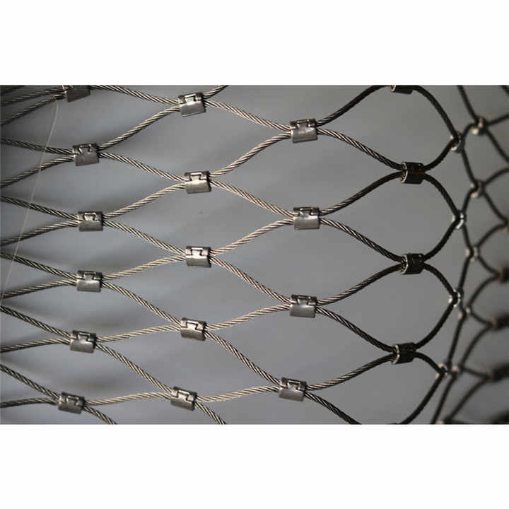 Wire Rope Mesh Stainless Steel Cable Rope Mesh Ss304 Rope Netting - Buy ...