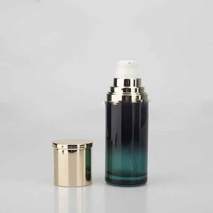 Luxury 30g 50g Skincare Cream Jars Glass Lotion Press Bottle Luxury ...