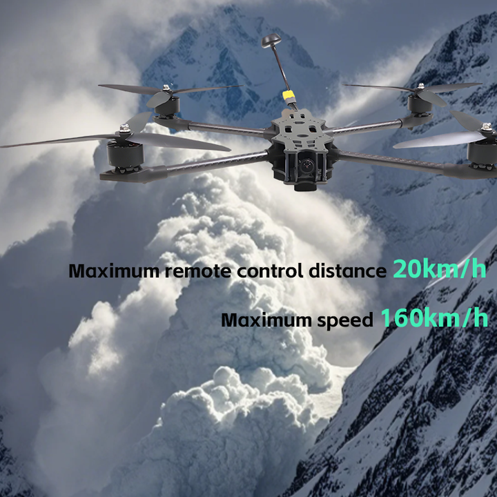 FPV 10 Inch Drone Full Set - Complete Kit for Long-Range and High-Speed ...