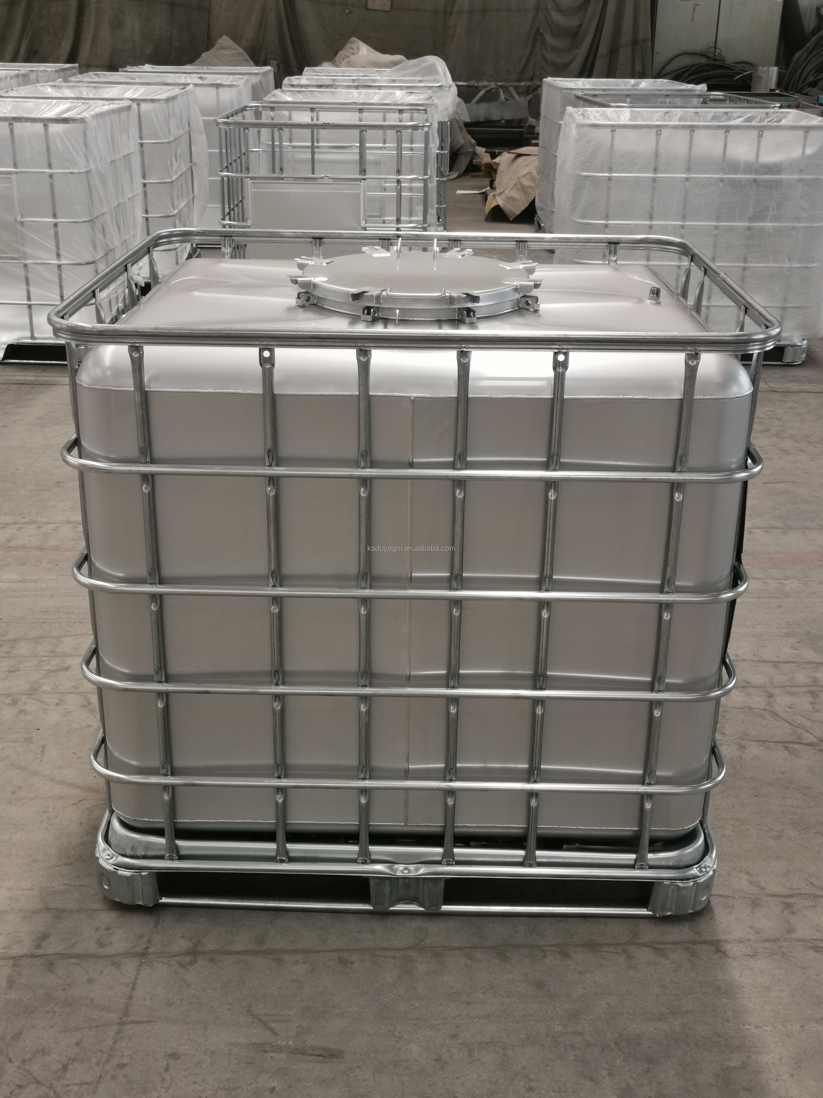 1000L stainless steel ibc tote tank with frame Products from Kadoya ...