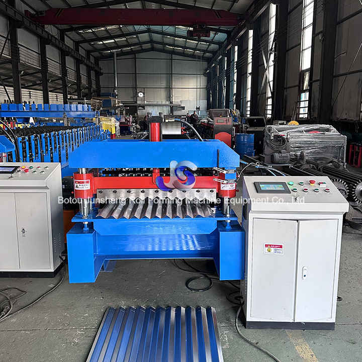 High-accuracy Sheet Color Steel Tile Making Corrugated Metal Roof Wall ...