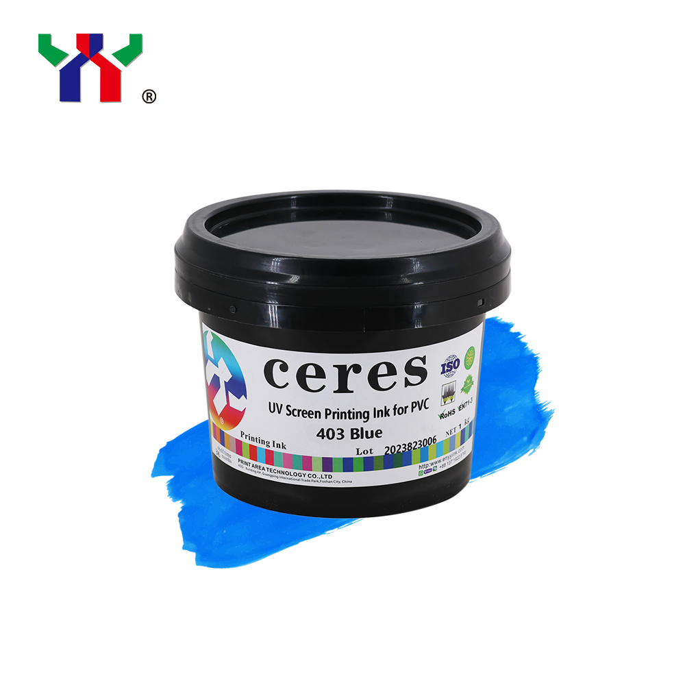 Higher Density of Color Ceres Spot Colors UV Screen Printing Ink for ...