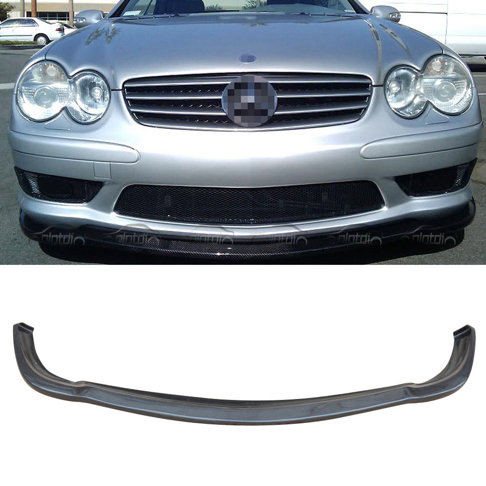 CS Style Carbon Fiber Auto Front Bumper Lip for Mercedes Benz R230 SL55