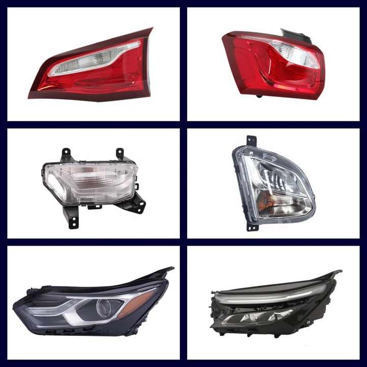 MUSUHA Rear Bumper Cover for Chevrolet Equinox 2018-2021