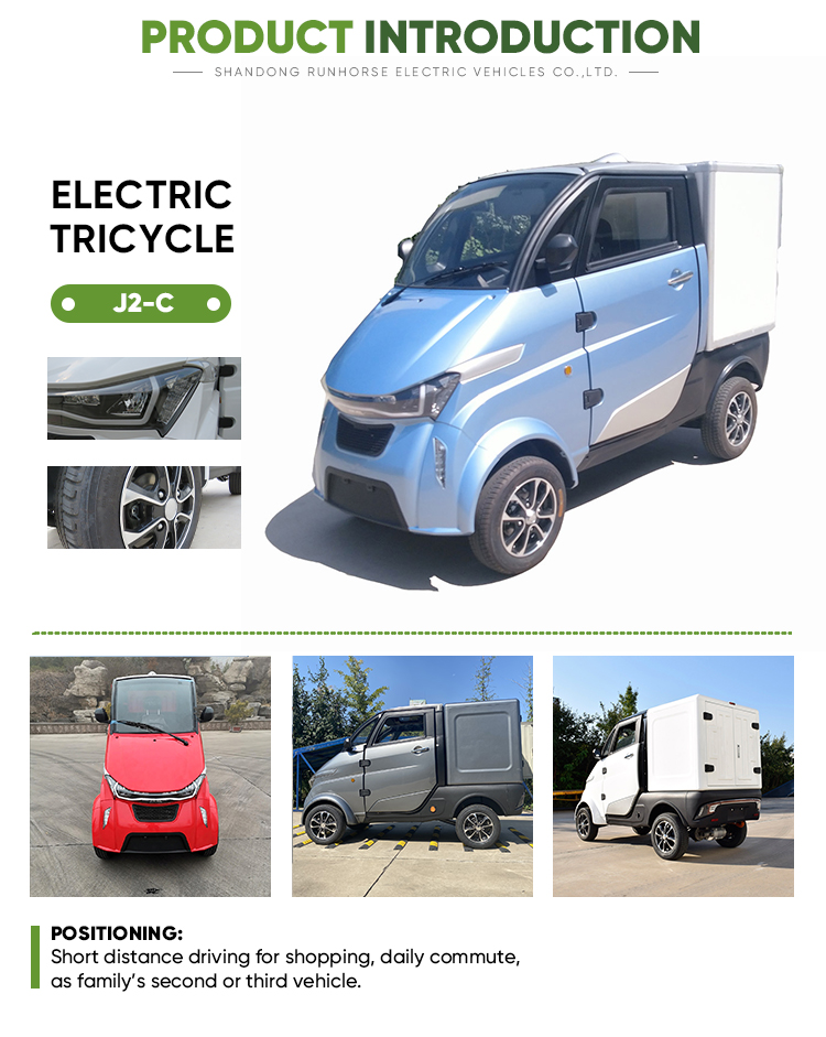 EEC COC Electric Van Electric Delivery Cargo Vehicle