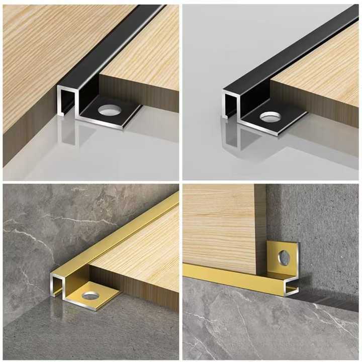 Customize Square Tile Trim Profile Samples Provided Stainless Steel 304 ...