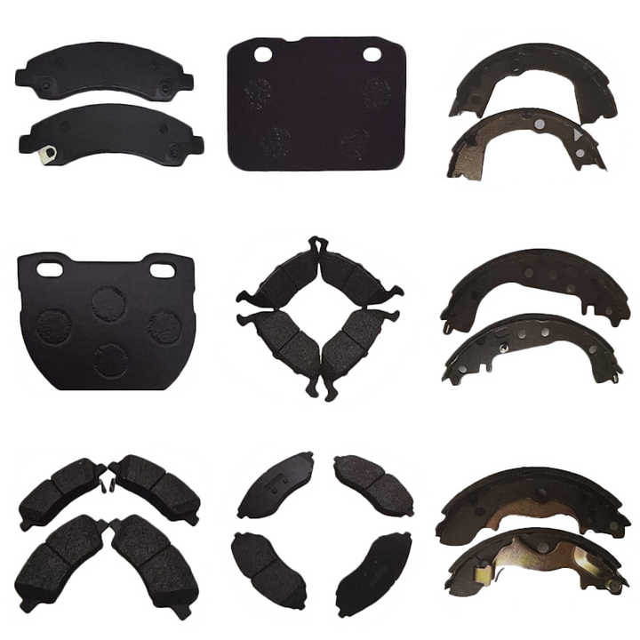 Auto Accessories Brake Systems Rear Brake Pads 04465-02100 04465-02061 ...