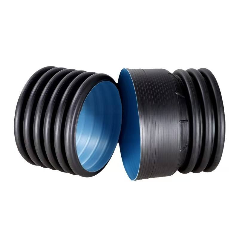 HDPE Double-Walled Corrugated Drain Pipe ASTM Large Diameter Culvert ...