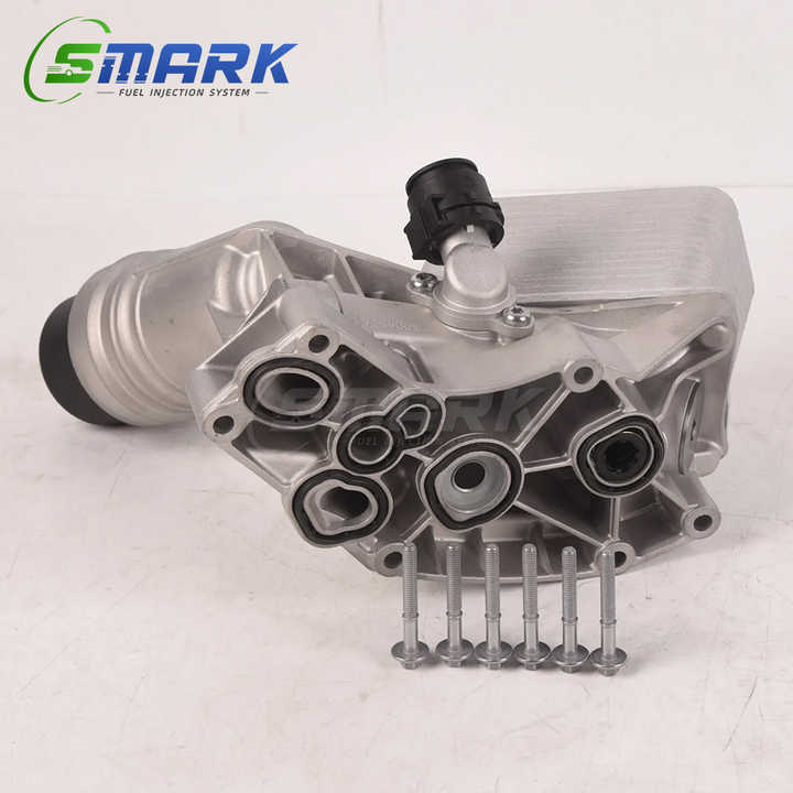 11428488578 11428583895 Aluminium Engine Oil Cooler Housing Assembly ...