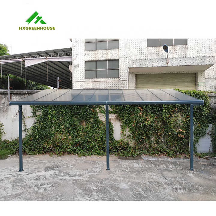 Awning Parts Canopy Flat Roof Panels Frame Polycarbonate Pergola ...