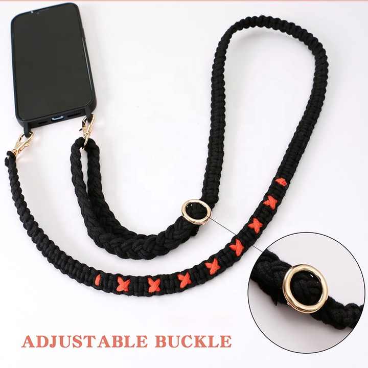Handmade Mobile Phone Straps Thick Knitting Smartphone Cou Lanyard ...