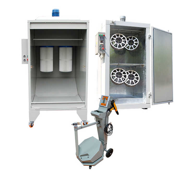 Small Powder Coating Spraying Machine Package Metal Surface Finishing ...