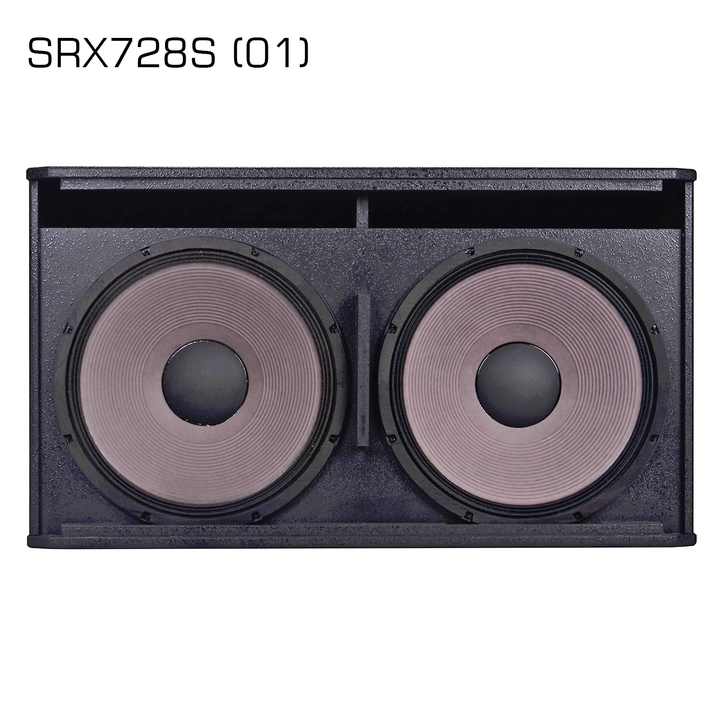 Pro Dual 18" SRX728S High Power Stage Subwoofer System Neodymium Magnet ...
