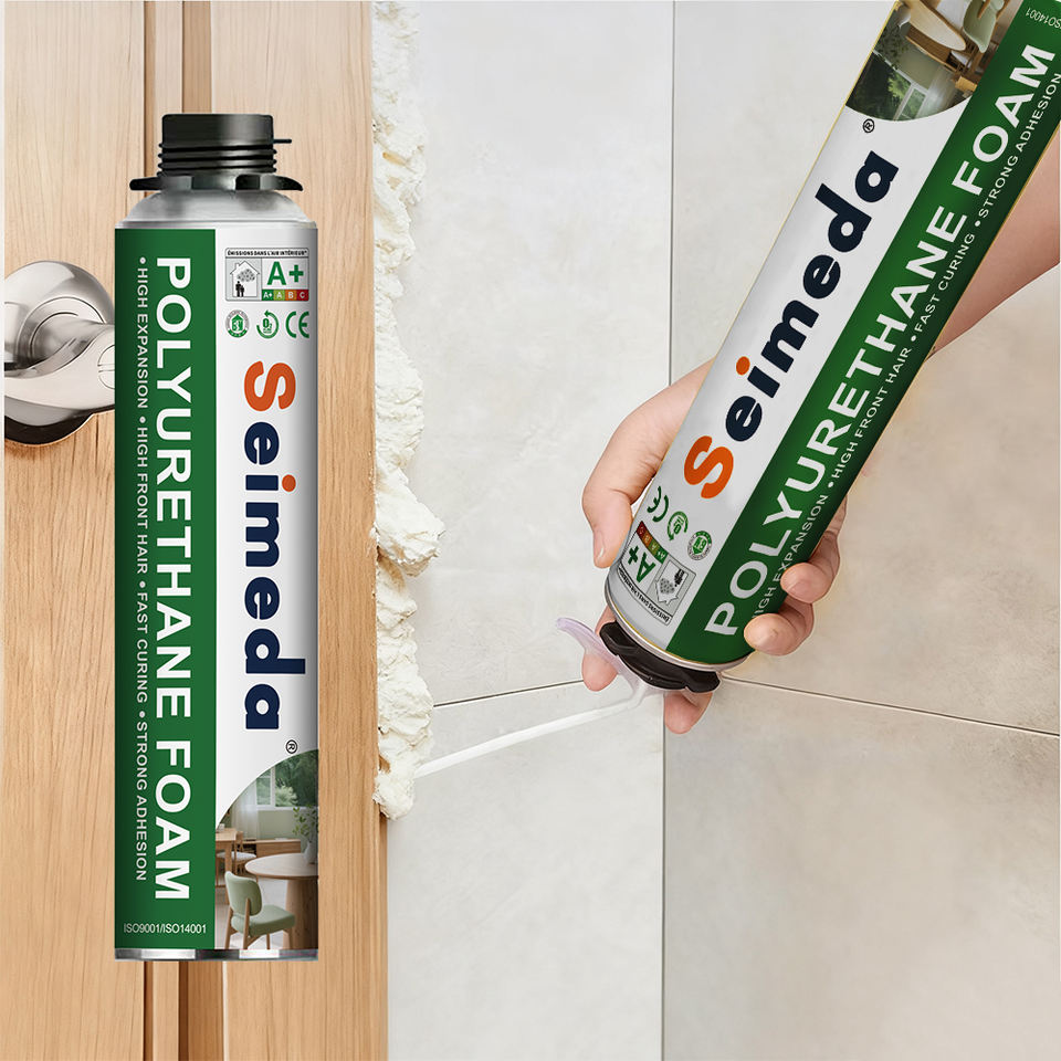 Quick Cure Expanding Polyurethane Foam Adhesive Fast Tack Free Filling ...