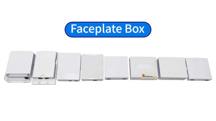 1 Port Single Fiber FTTH Indoor Fibre Optic Faceplate ABT3101 ...