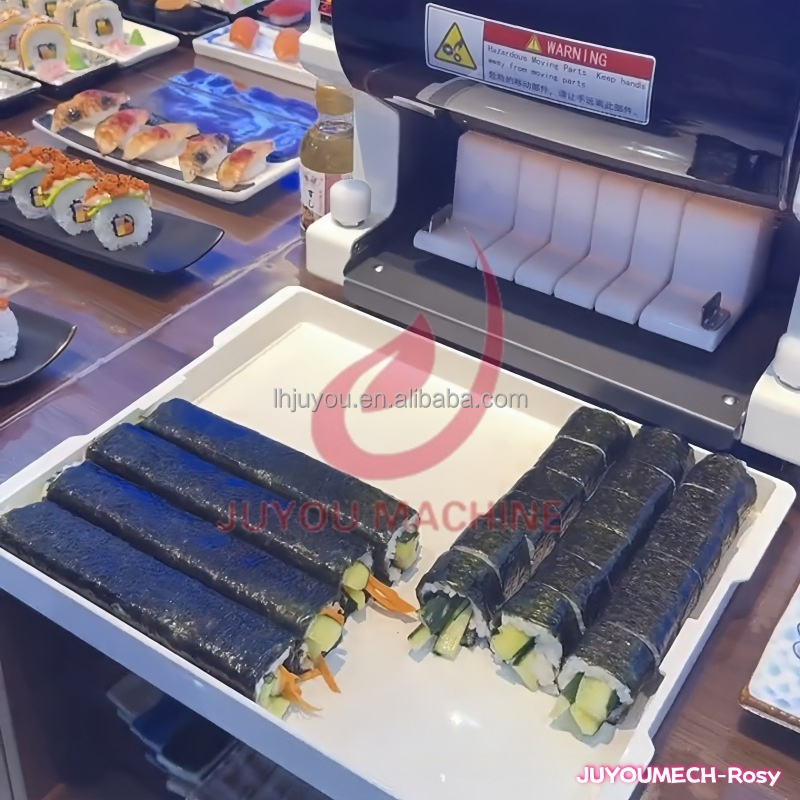 JUYOUMECH Japanese Rice Roll Machine Electric Sushi Slicing Machine ...