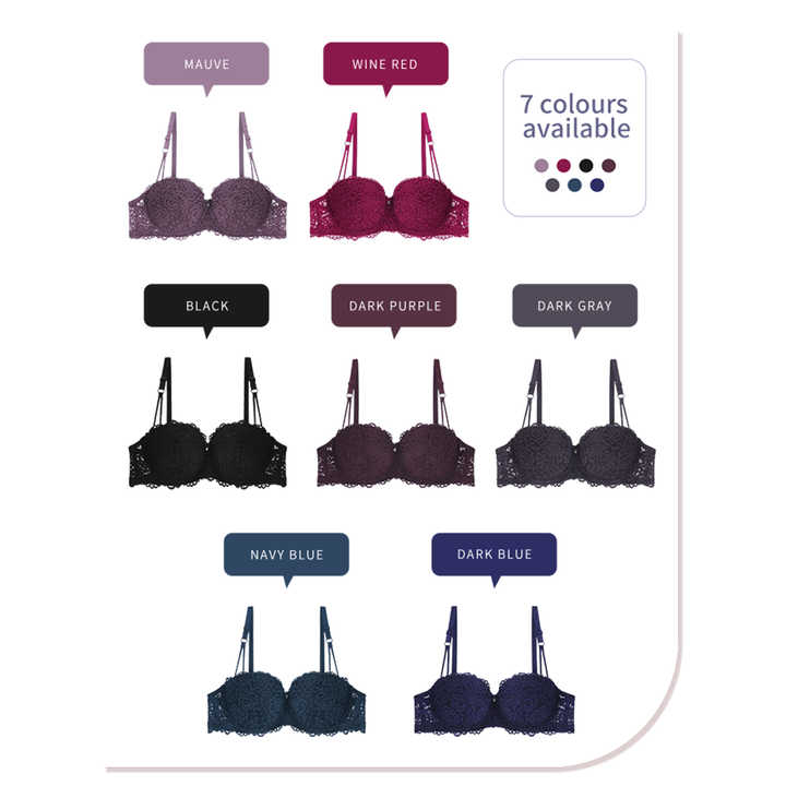 BINNYS New Arrival Bra and Panties Sets Push-Up Bralettes De Encaje ...
