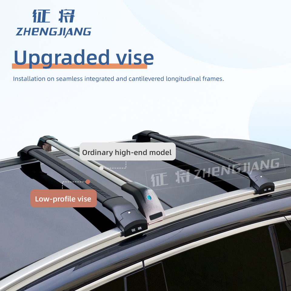 Aluminum Alloy Roof Rack Crossbar Ultra Low Profile Heavy Duty Car ...