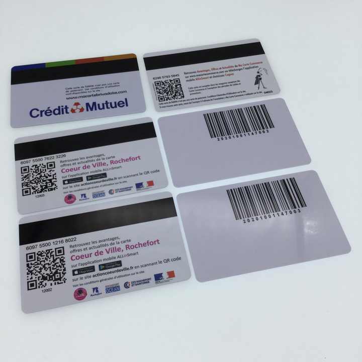 Custom Access Control Contactless RFID PVC UHF RF Card 13.56MHz ...