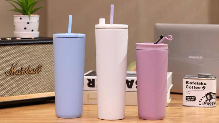 Everich Custom Logo and Color Stainless Steel Travel Tumbler