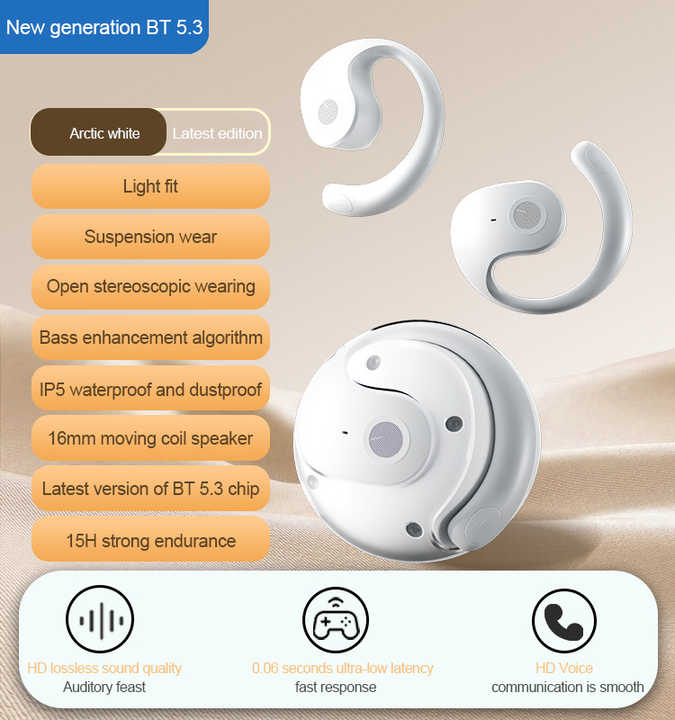 Custom Waterproof AI Translator Ear Buds Bt Wireless Headphones ...