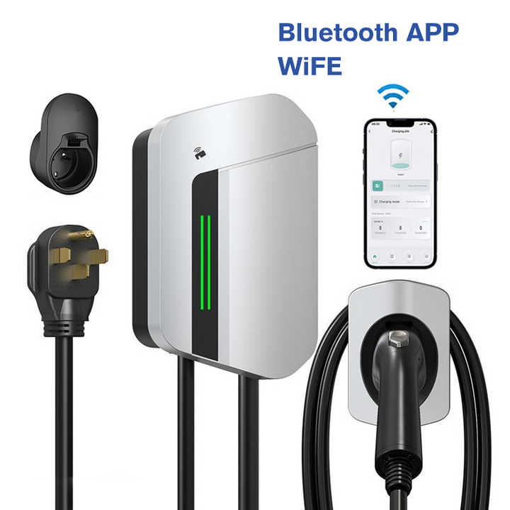 Wallbox 11KW Level 2 Fast Charging Station 48A Wall Mount EV Charger ...