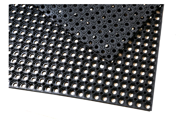 FAPRE Outdoor Heavy-Duty Rubber Ring Mats - Durable & Safe