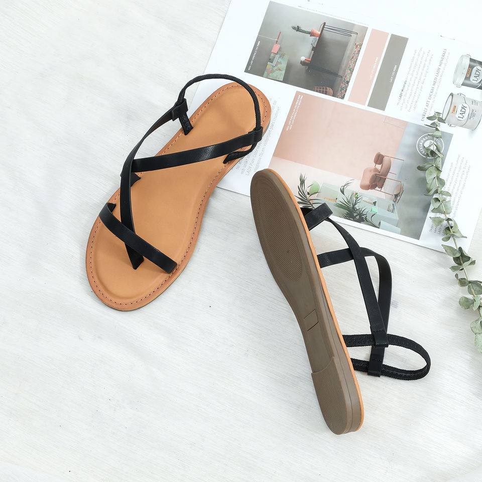 New Round Toe Sandals Simple and Versatile Modified Foot Sandals ...