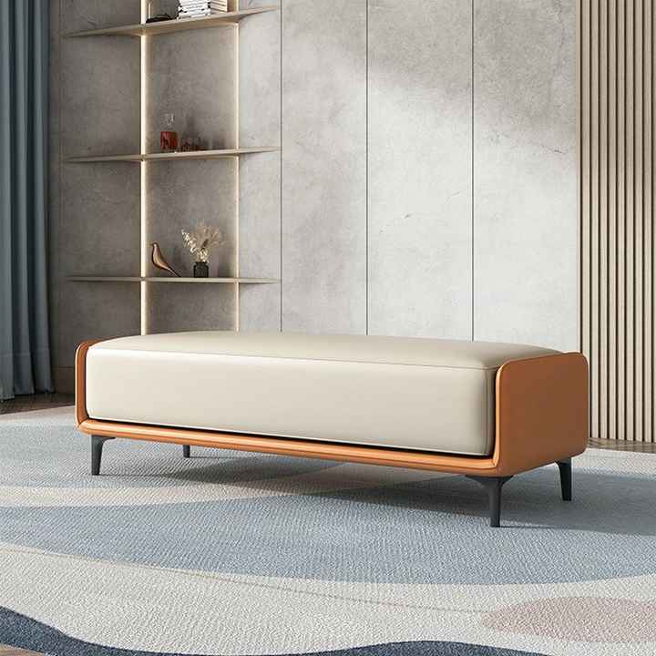 Italian Light Luxury Bedroom Bedside Bench, Simple Living Room ...