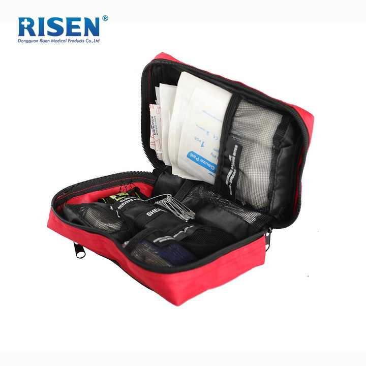 Factory Price Safety Portable Bike First Aid Kit 130pcs Medical Bicycle ...
