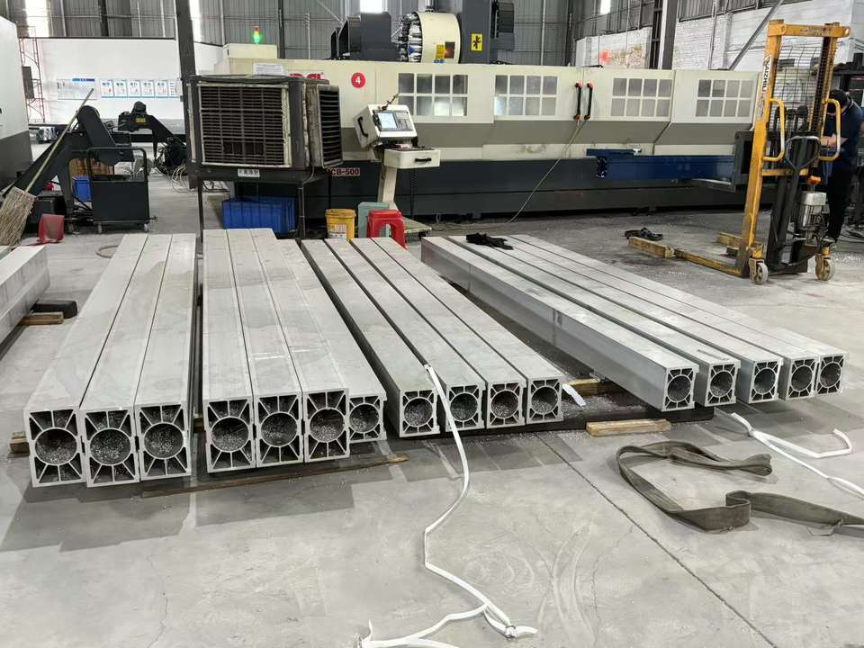 Aluminum Gantry Crossbeam Aluminum Bridge X Axis Beam for CNC Fiber ...