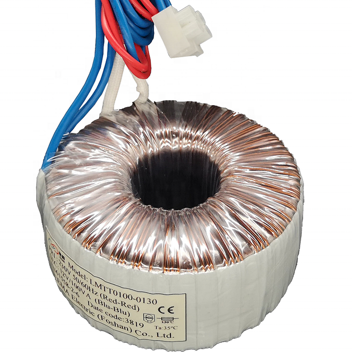 Factory Copper Winding Toroidal Transformer 230V 120V 100w 300w 12V ...