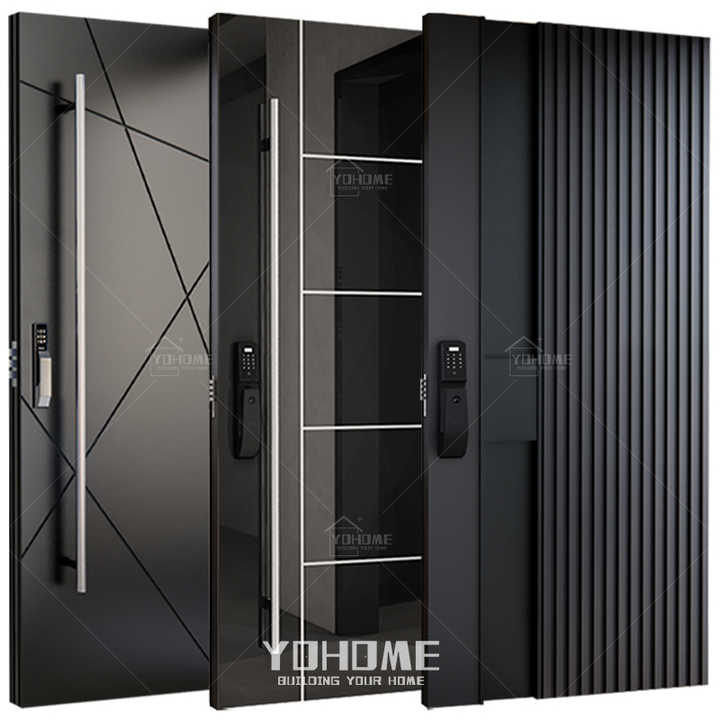 Luxury Villa Armored Security Doors - Customizable Designs