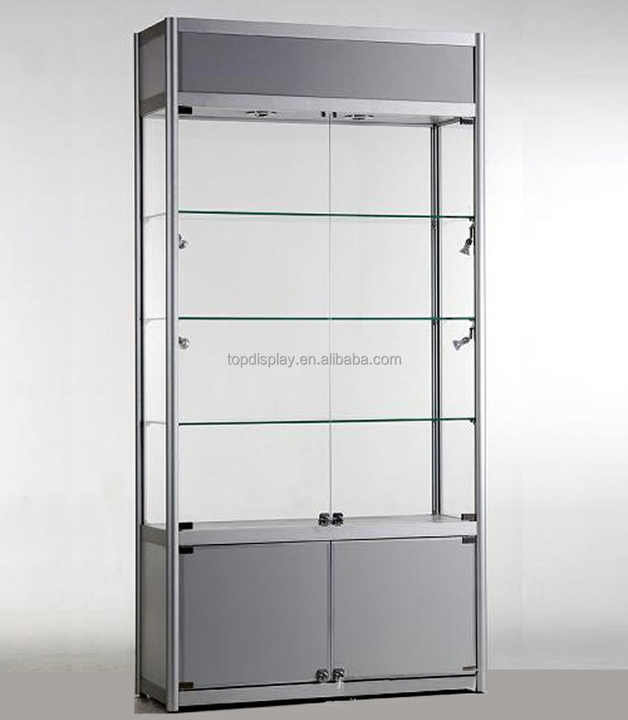 Glass Revolving Showcase - Perfect for Gifts & Crafts