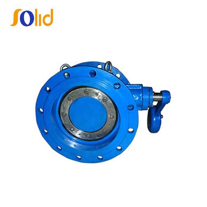 Non-return Valve Tilting Disc Buffer Check Valve with Counter Weight