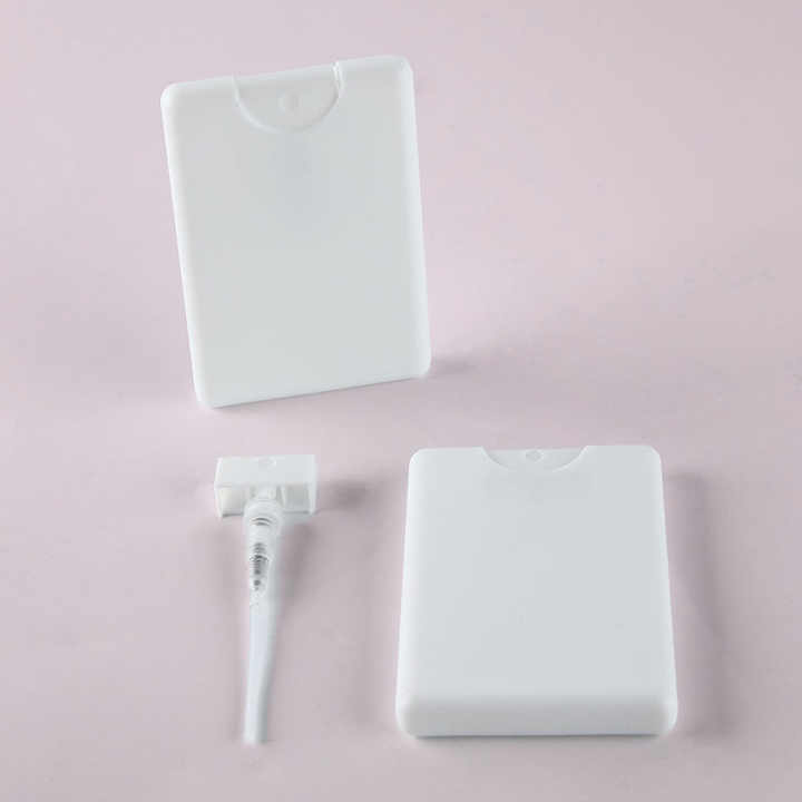 Portable Plastic Refillable Flat 20ml Empty Travel Fine Mist U Shaped ...