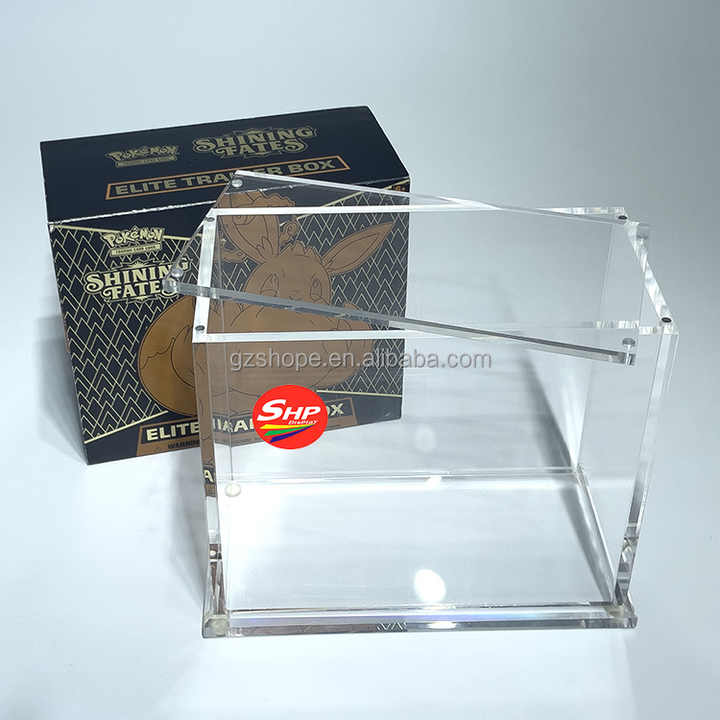 SHP Acrylic Pokmon Acrylic ETB Box Display Case for TCG: Sword & Shield ...
