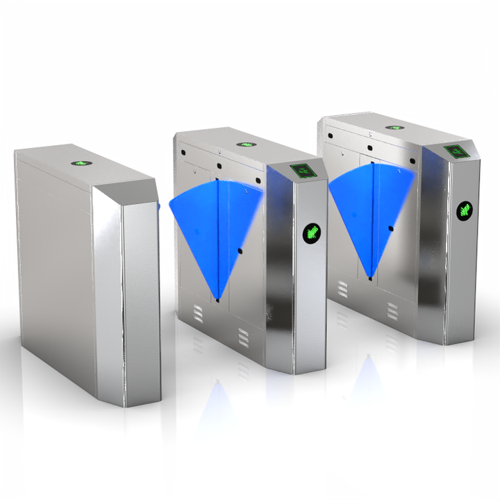 ODM Customizable Subway Station Flap Barrier Gate with Emergency Exit ...