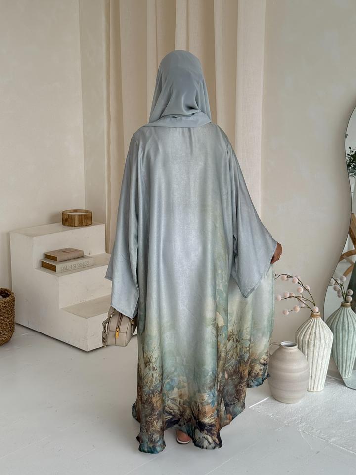 Loriya New Luxury Islamic Abaya for Women Open Front Fashionable Attire ...