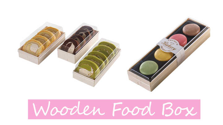 Biodegradable Wood Food Boxes - Perfect for Sushi & More