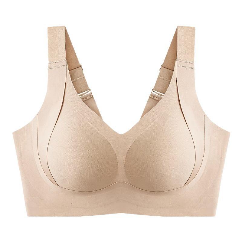 Factory Intimates Women Plus Size Wire Free Bra 4XL Wide Straps BH ...
