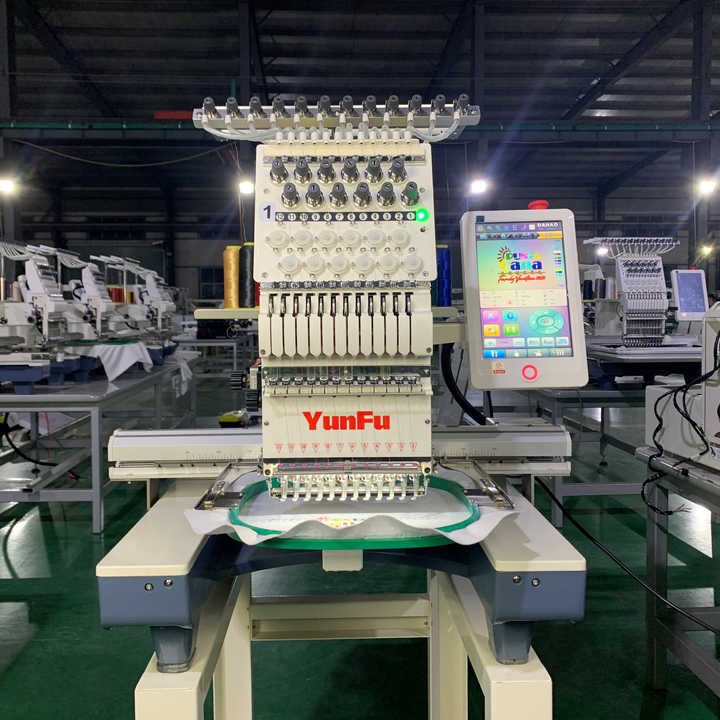 Tajima Single Head Embroidery Machine - 15 Needles Automatic