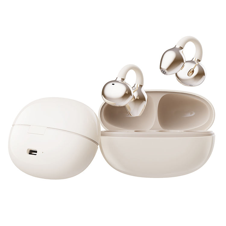 2026 New Open Ear Clip Wireless TWS In-Ear Headphones Noise Cancelling ...