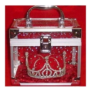 Buy Freestanding acrylic tiara display case with Custom Designs ...