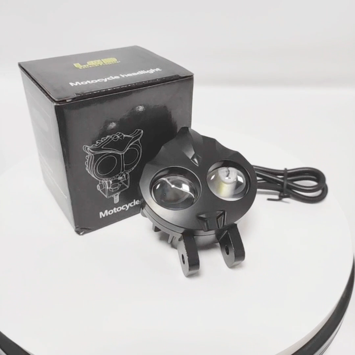 High Focus Ultra Bright Spotlight IP67 Hi Lo Beam DRL Driving Spotlight ...