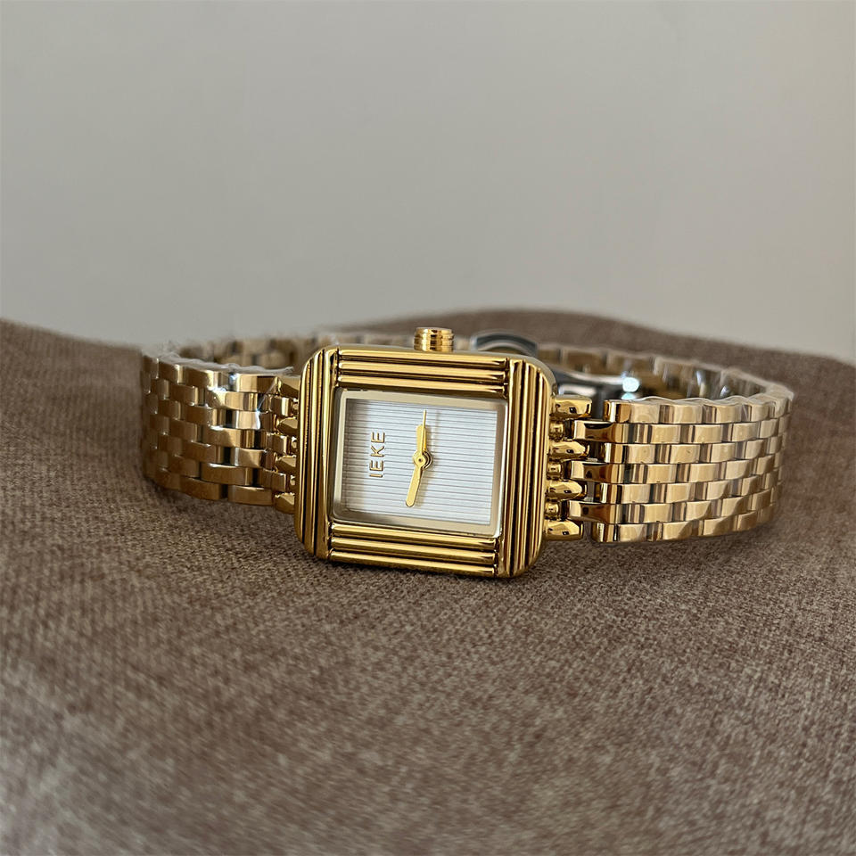IEKE 2025 Lock-Shaped Women's Watch - Retro & High-end