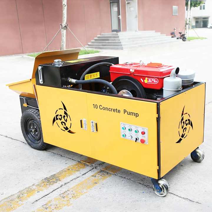 Boom Concrete Pump for Construction Projects Stationary Concrete Pump ...