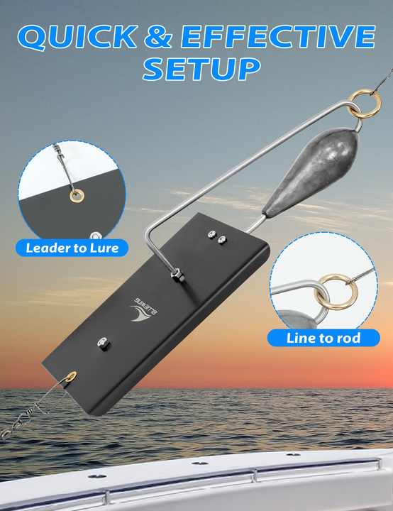 Fishing Planer - Heavy-Duty Trolling Planer with Stainless Steel Blade