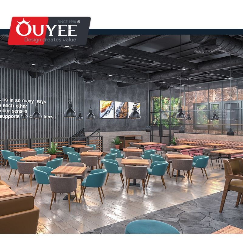 Factory Manufacturing Cheap Cafe Furniture Coffee Shop Counter ...