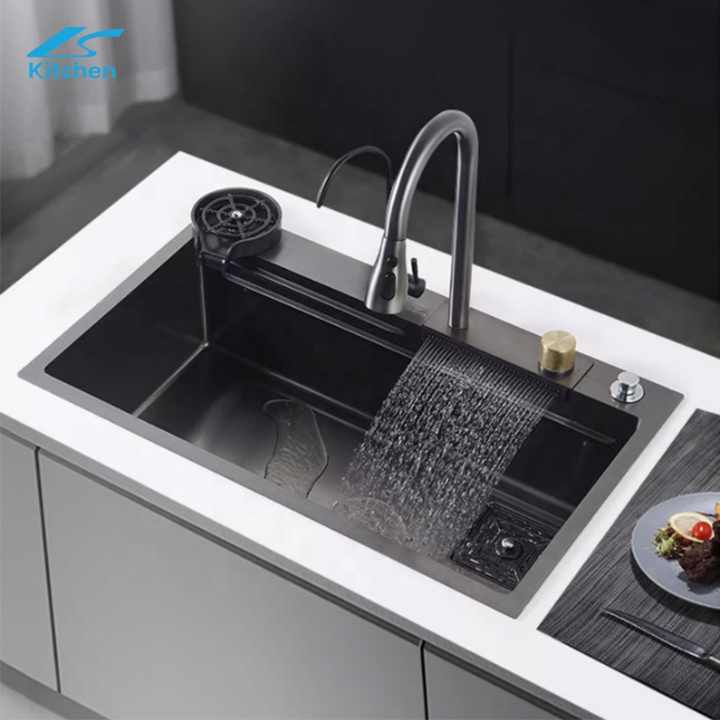 33 Inch Undermount Workstation Basin - Liangshun Kitchen Sink